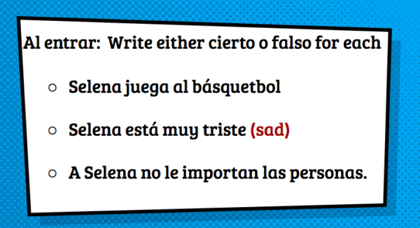 Classroom Management Part 8: Do Nows! – La Maestra Loca