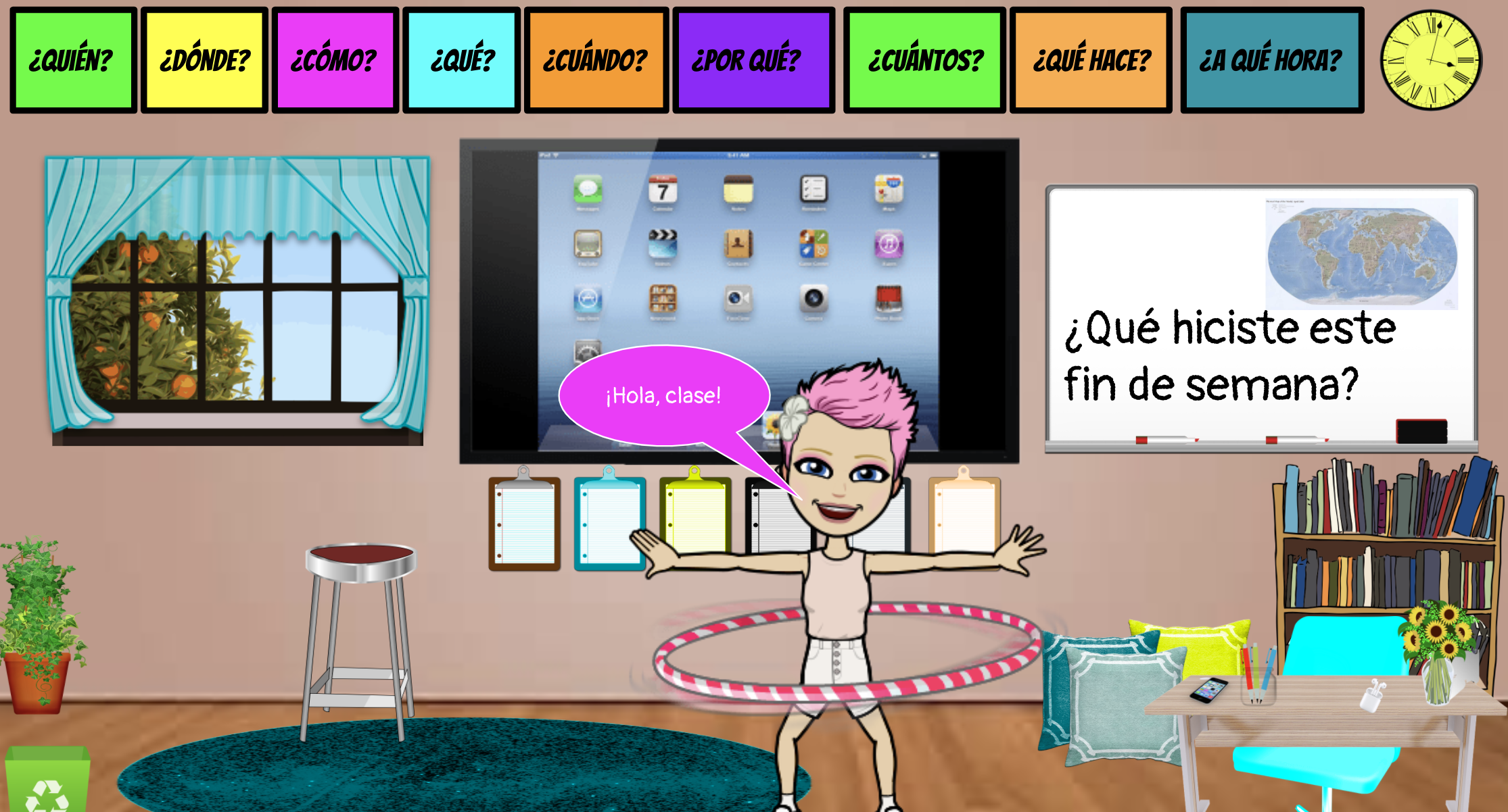 Bitmoji Scenes for the Proficiency Based Classroom! – La Maestra Loca