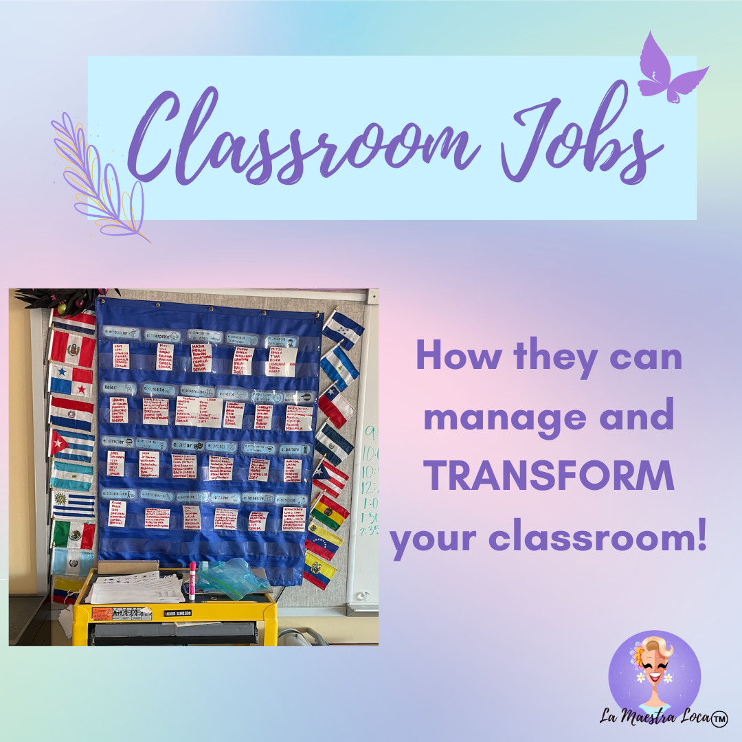 How To Manage and transform your classroom with class jobs - La Maestra ...